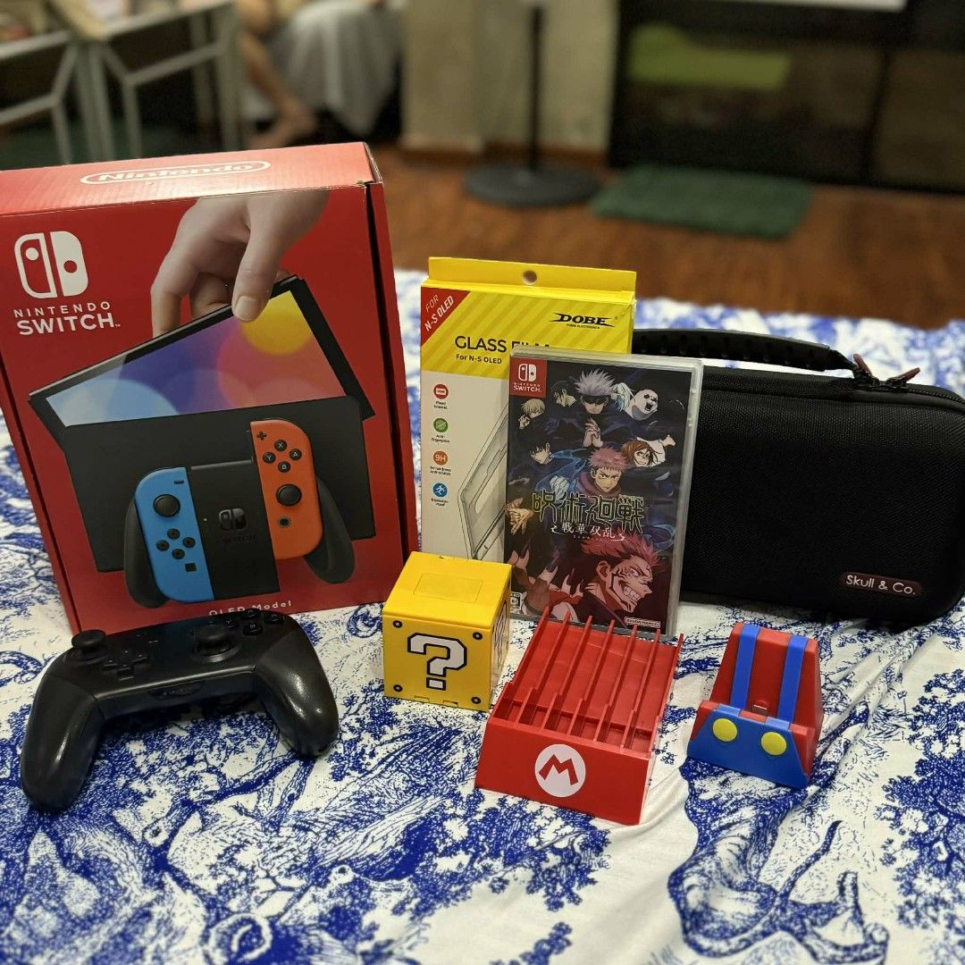 Nintendo Switch Console Bundle, Video Gaming, Video Game Consoles ...