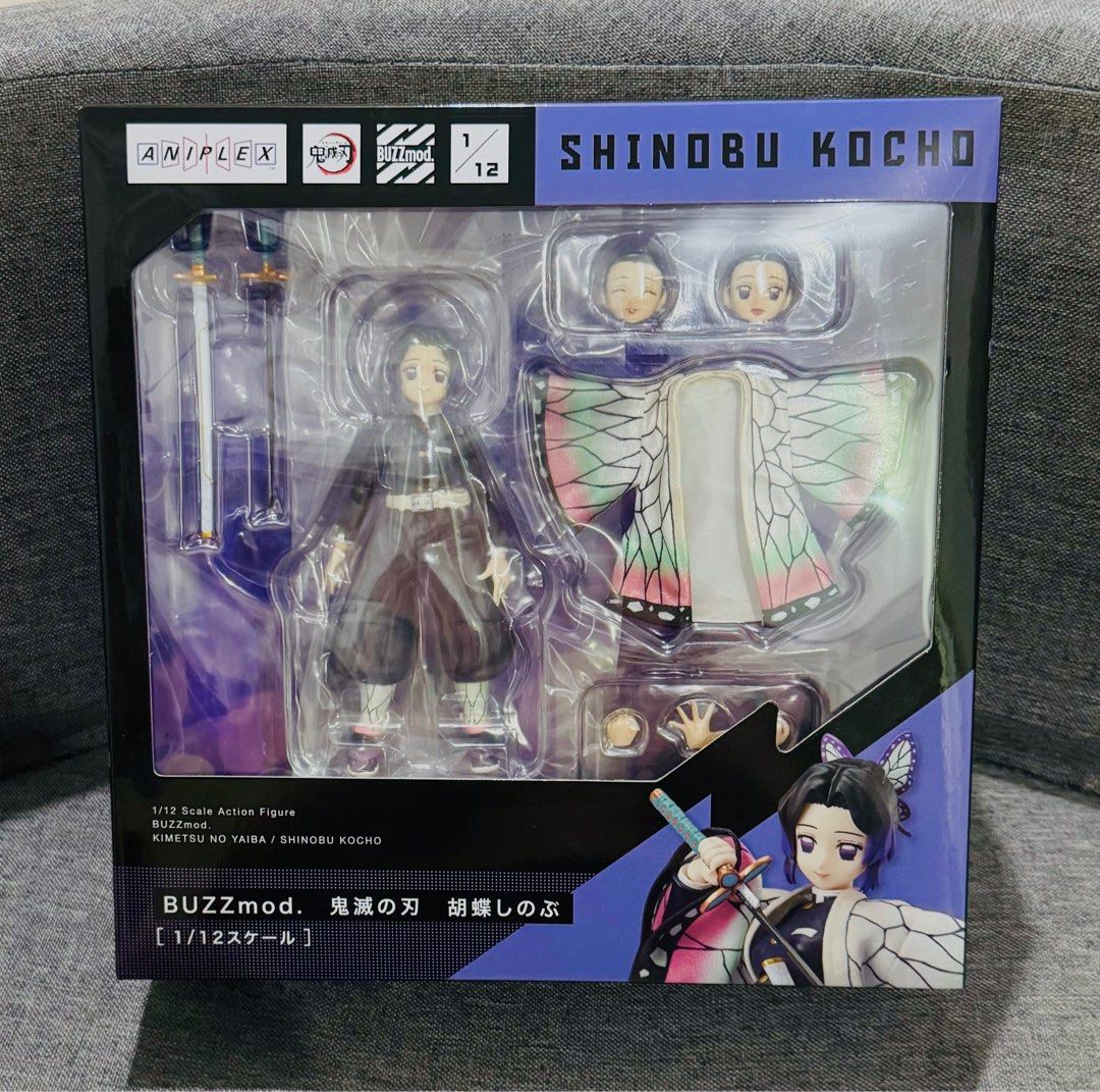 (NOT SHF Figuart) Aniplex BUZZmod. Shinobu Kocho 1/12 Scale Action ...