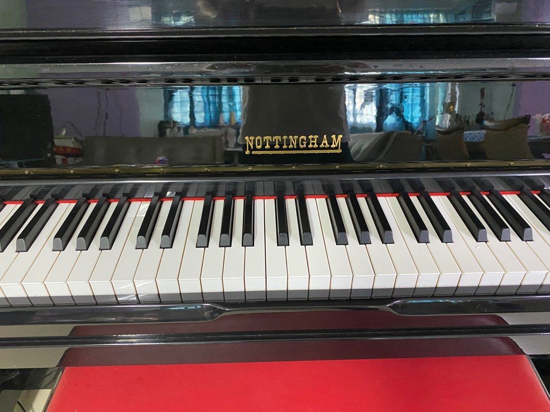 Nottingham Upright Piano, Hobbies & Toys, Musical Instruments on Carousell