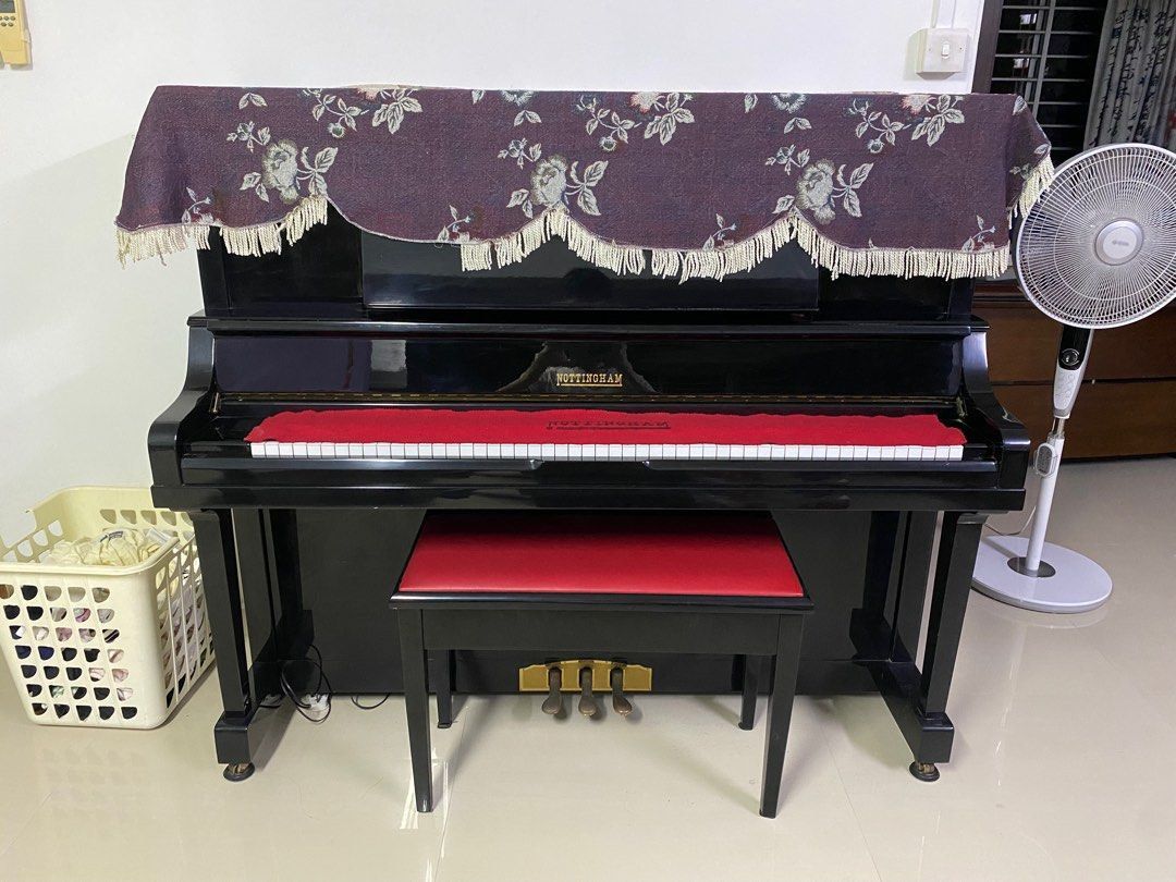 Nottingham Upright Piano, Hobbies & Toys, Musical Instruments on Carousell