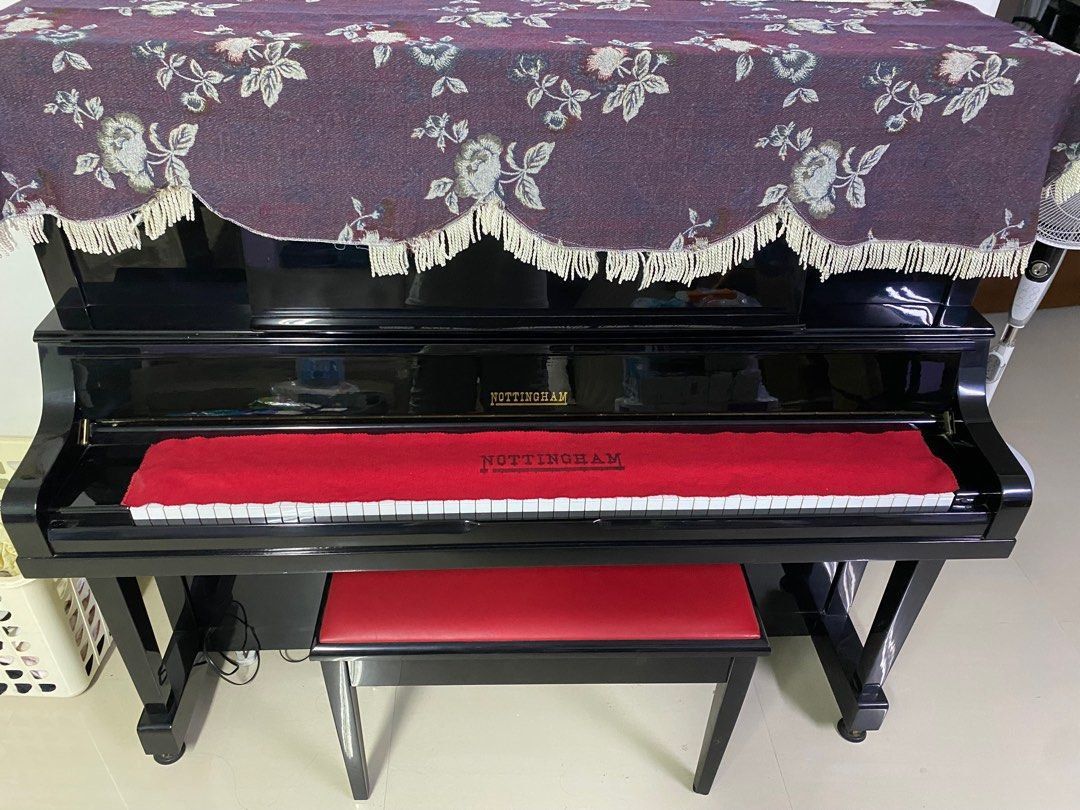 Nottingham Upright Piano, Hobbies & Toys, Musical Instruments on Carousell