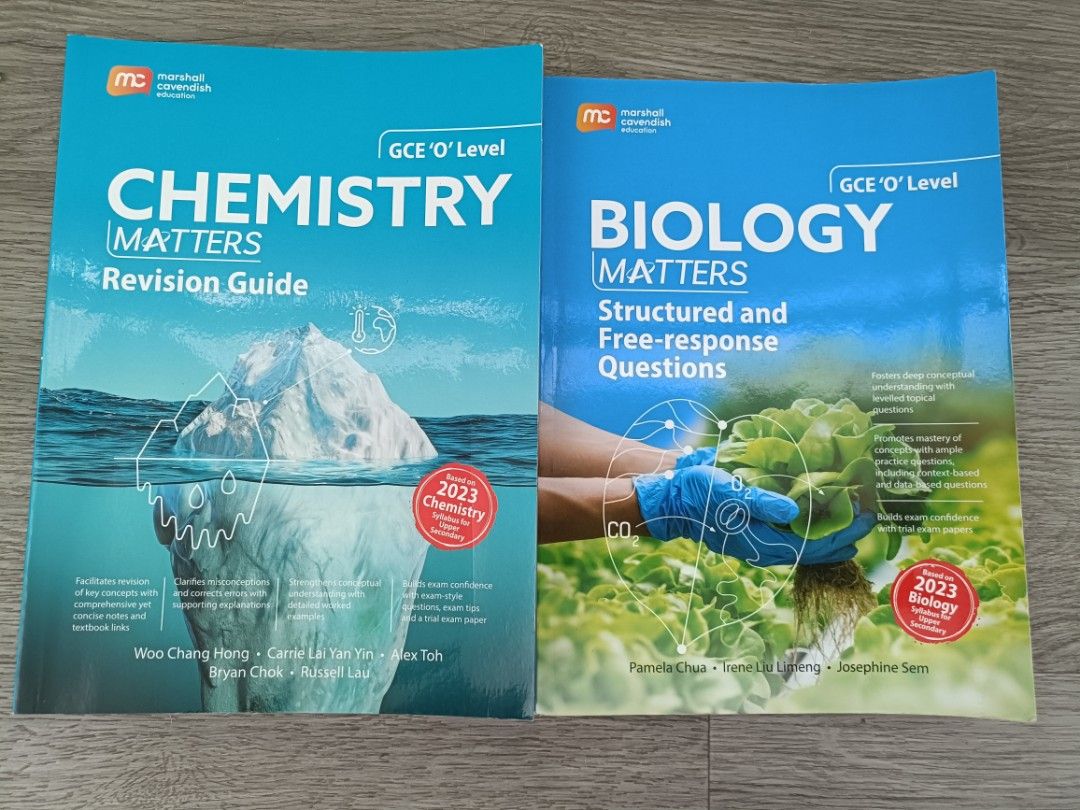 O Level Pure Chemistry & Pure Biology, Hobbies & Toys, Books ...