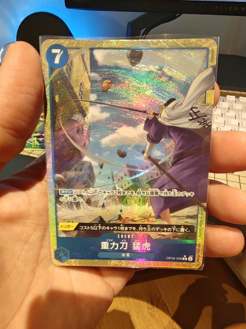 One Piece Card Game - Event Card op06-058, Hobbies & Toys, Toys & Games ...