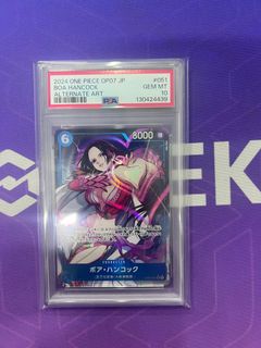 One Piece OP07-051 JP Boa Hancock Manga, Hobbies & Toys, Toys & Games ...