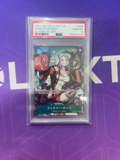 One Piece OP12 JP Jewelry Bonney Manga PSA 10, Hobbies & Toys, Toys ...