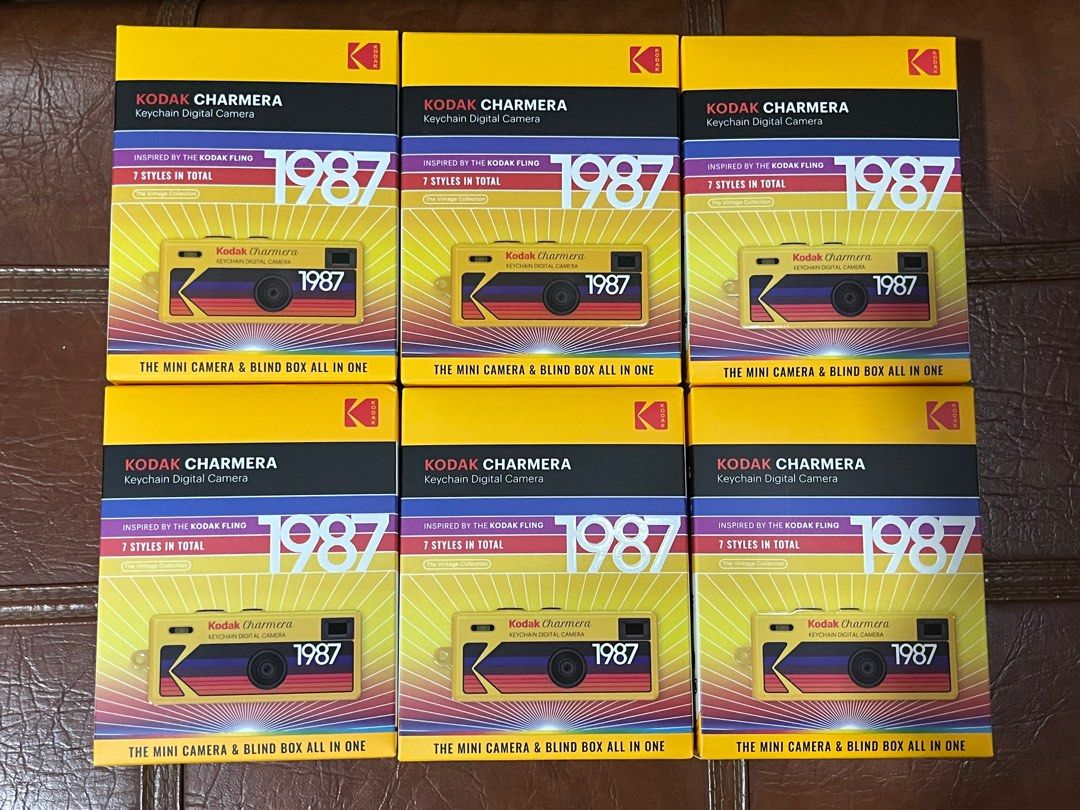 [ON-HAND] 6 Kodak Charmera (Blind Box), Photography, Cameras on Carousell