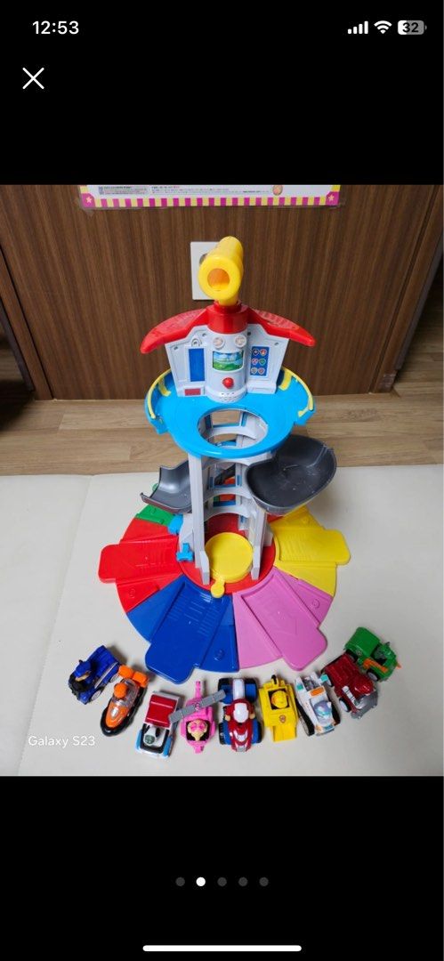 Paw Patrol Lookout Tower Playset with Vehicles, Hobbies & Toys, Toys ...