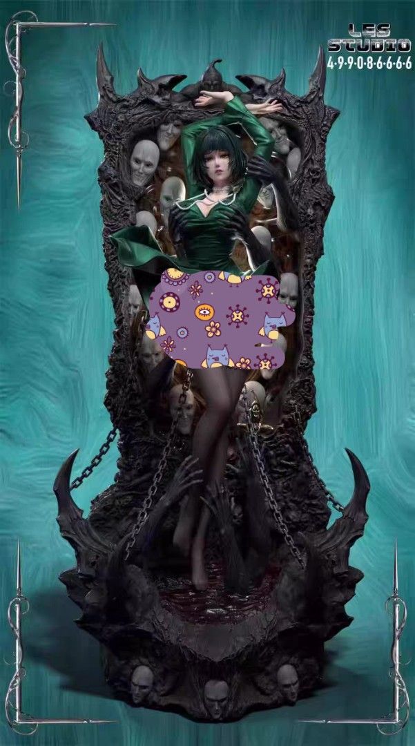 RECAST PO / Preorder One Punch Man: Fubuki 1/4 GK Figure by JC Studio ...