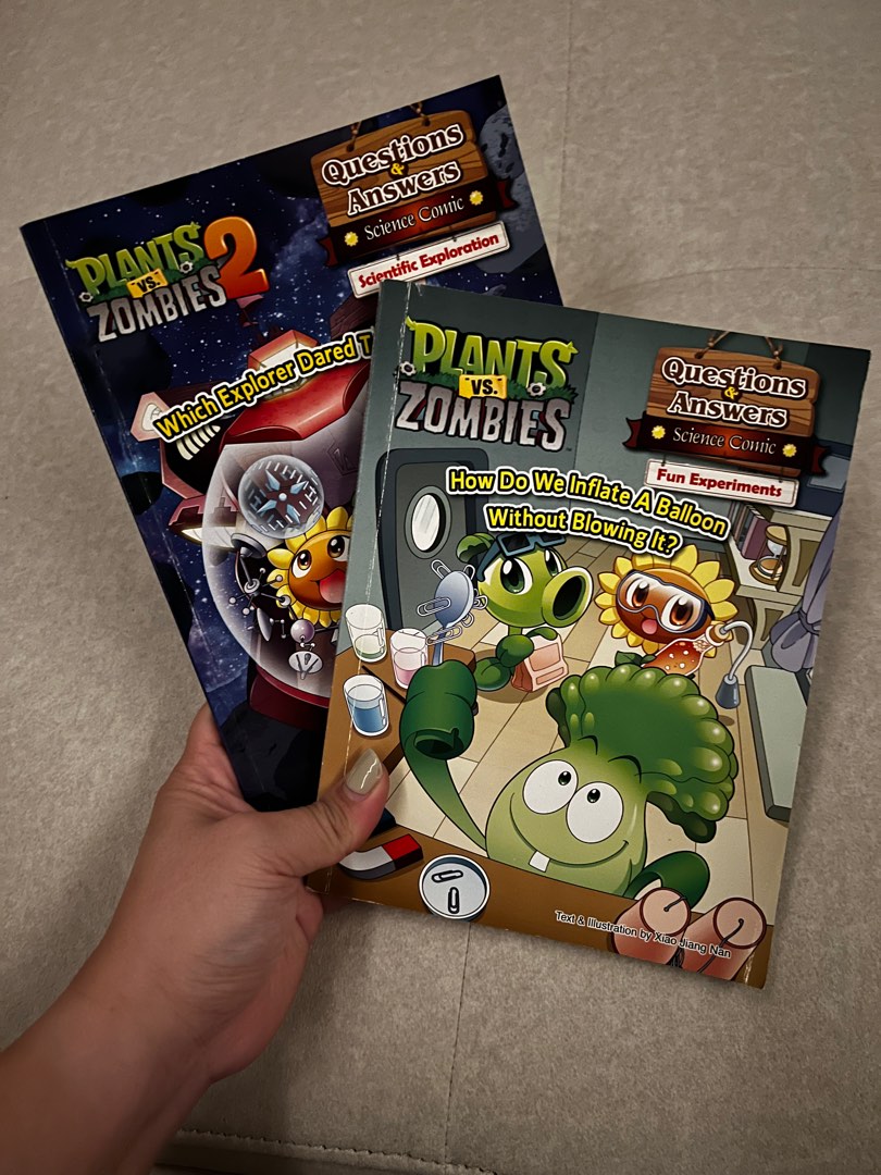 Plants vs. Zombies Science Comic Books, Hobbies & Toys, Books ...
