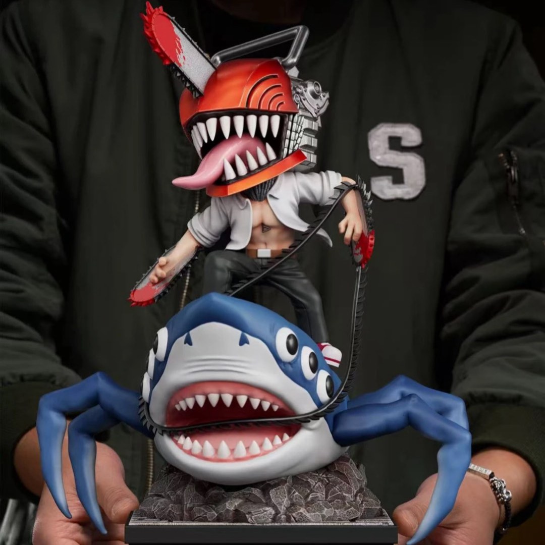 [PO] POPO Studio - Chainsaw Man Chibi Ver. Denji - StatuesGK [FREE ...