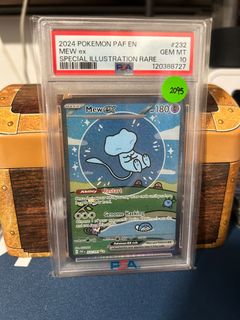 2024 Pokemon PAF EN Mew ex Special Illustration Rare PSA 10, Hobbies ...