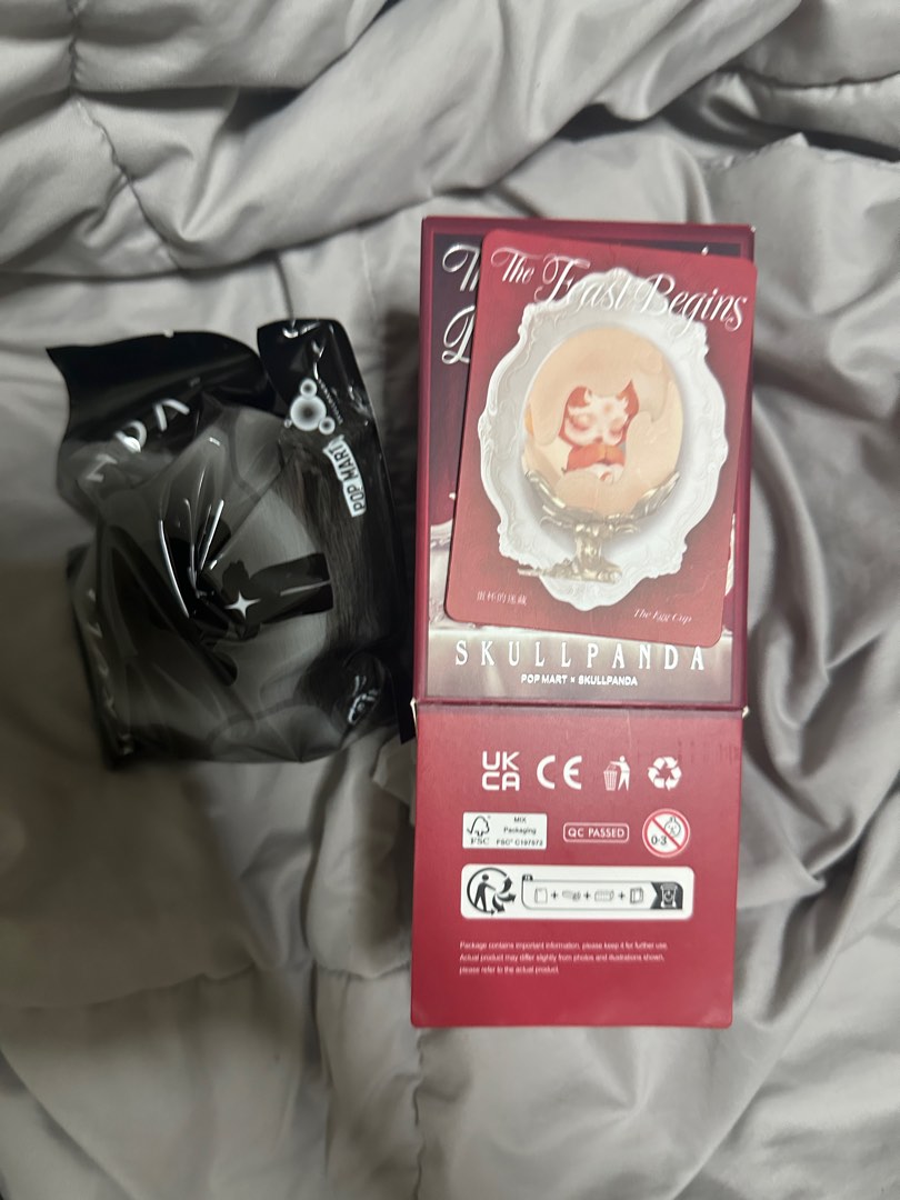 POP MART Skullpanda The Feast Begins Egg Cups, Hobbies & Toys, Toys ...