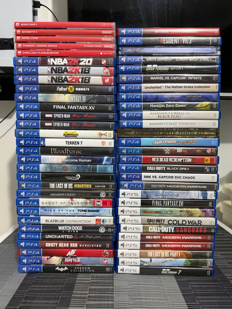 PS4/PS5/Switch Games, Video Gaming, Video Games, PlayStation on Carousell