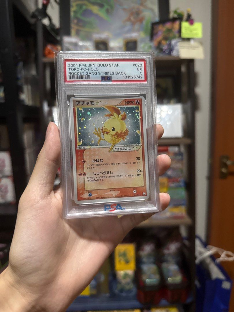 PSA5 torchic gold star unlimited, Hobbies & Toys, Toys & Games on Carousell