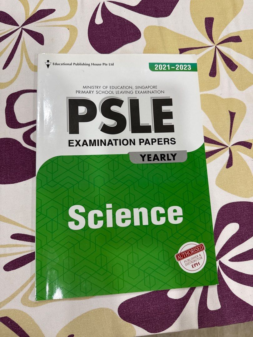 PSLE Science Examination Papers 2021-2023, Hobbies & Toys, Books ...