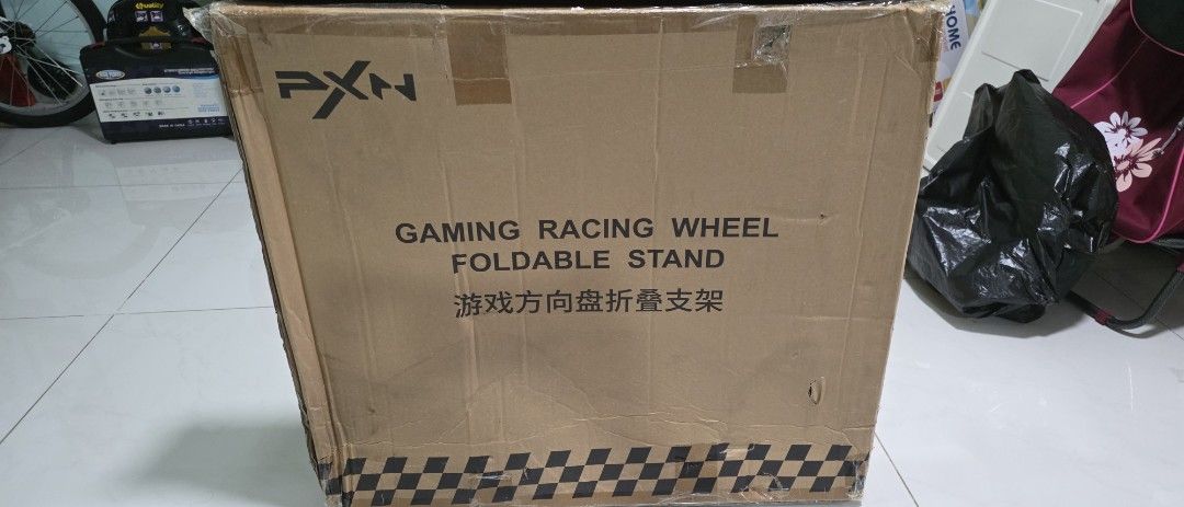 PXN Gaming Racing Wheel Foldable Stand, Video Gaming, Gaming ...