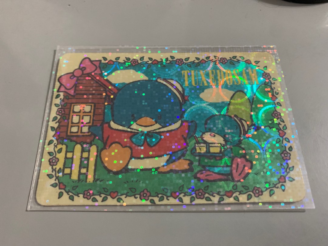 Sanrio TuxedoSam Holographic Trading Card, Hobbies & Toys, Toys & Games ...