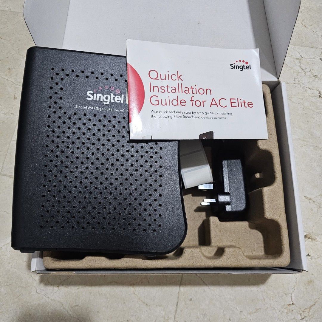 Singtel Gigabit Router AC1900, Computers & Tech, Parts & Accessories ...