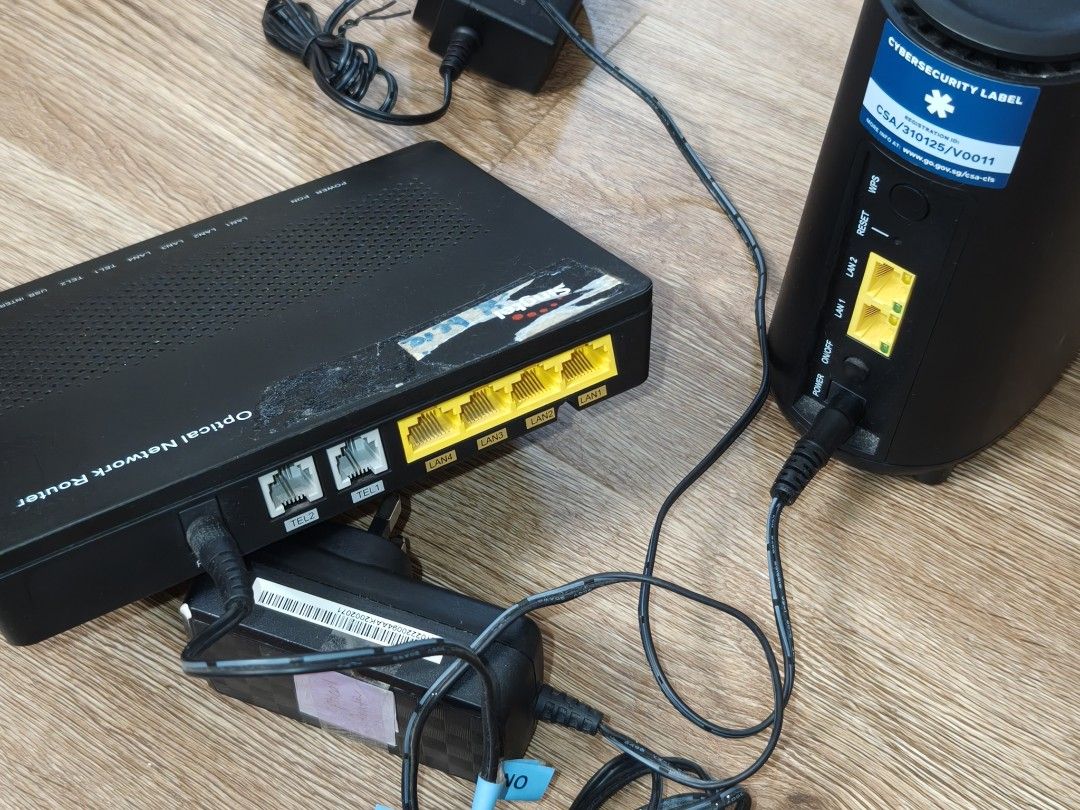 Singtel Optical Network Router (WiFi 6), Computers & Tech, Parts ...