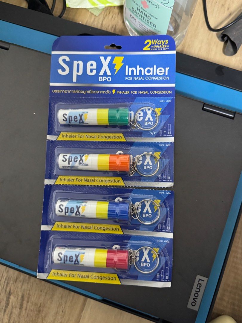 SpeX Inhaler for Nasal Congestion, Health & Nutrition, Medical Supplies ...