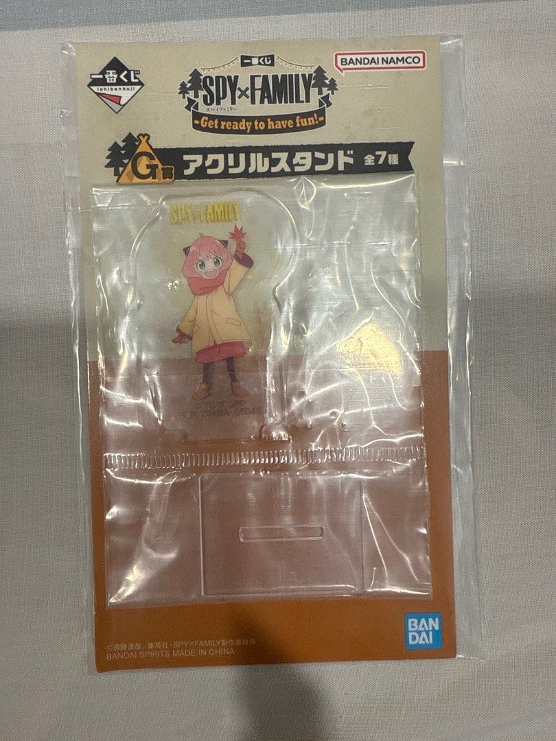 Spy x Family Anya Acrylic Stand, Hobbies & Toys, Toys & Games on Carousell