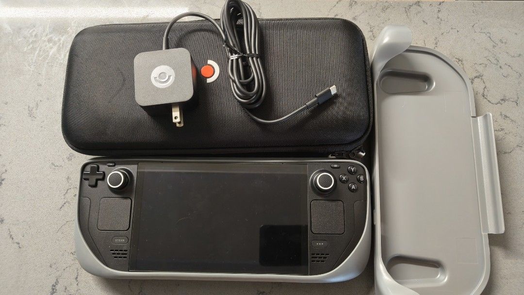 Steam Deck Handheld Console with Accessories, Video Gaming, Video Game ...