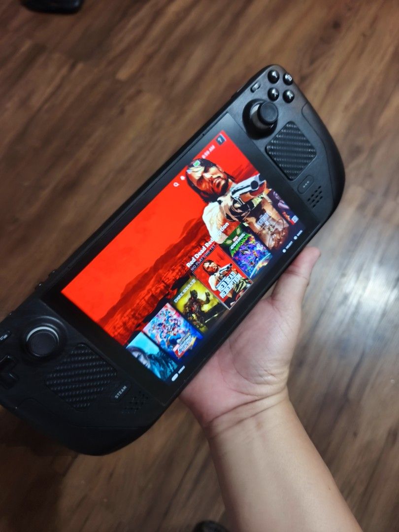 Steamdeck 256GB full gaming setup, Video Gaming, Video Game Consoles ...