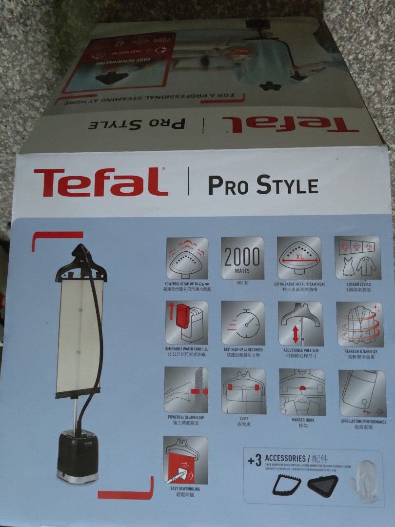 Tefal Pro Style Garment Steamer, TV & Home Appliances, Irons & Steamers ...