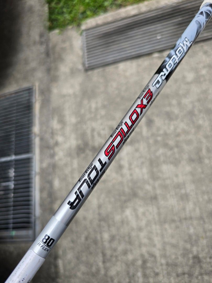 Tour Edge Exotics CB3 3 Fairway Wood with Fujikura Motore 80 Reg Shaft ...