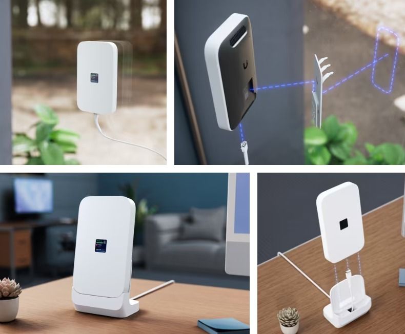 Ubiquiti UniFi U5G-Max 5G WiFi Modem Router with Dual SIM/eSIM, PoE ...