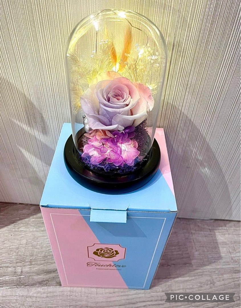 Wow her with this everlasting preserved rose 🌷FREE greeting card ...