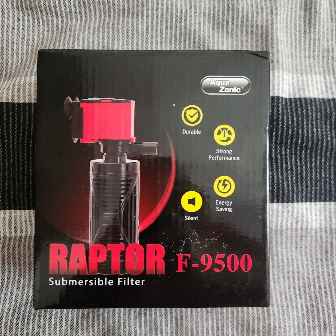 Yi Hu Fish Farm Raptor F-9500 Aquarium Filter, Pet Supplies, Homes ...