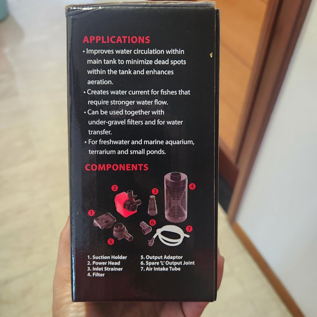 Yi Hu Fish Farm Raptor F-9500 Aquarium Filter, Pet Supplies, Homes ...