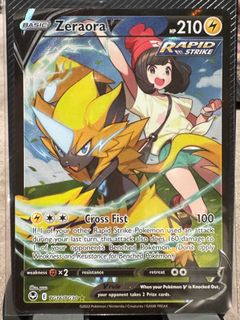 Zeraora V TG Silver Tempest Pokemon Pokémon Cards, Hobbies & Toys, Toys ...