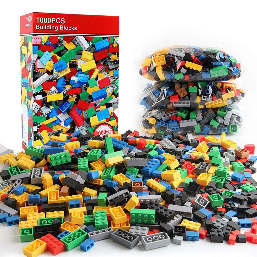 1000 Pcs Building Blocks - Compatible with Most Brands, Hobbies & Toys ...