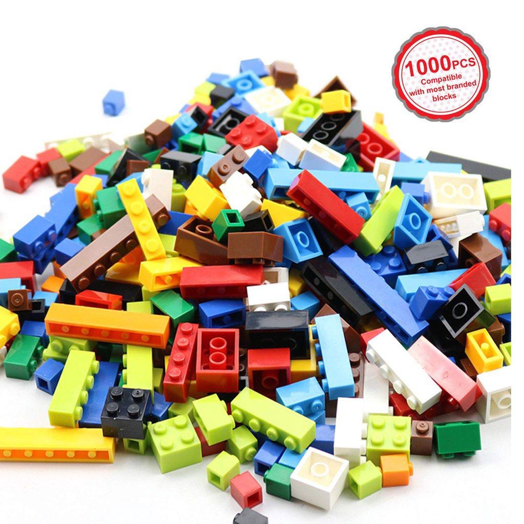 1000 Pcs Building Blocks - Compatible with Most Brands, Hobbies & Toys ...