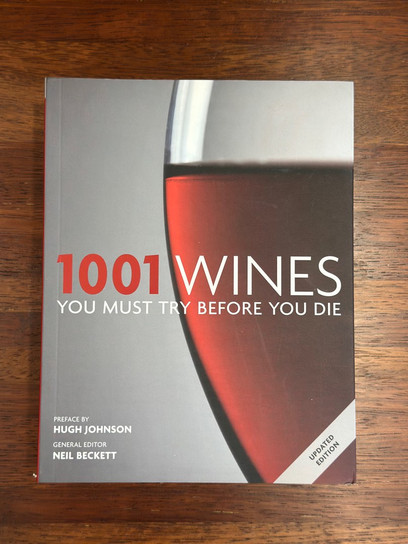 1001 Wines You Must Try Before You Die, Hobbies & Toys, Books ...