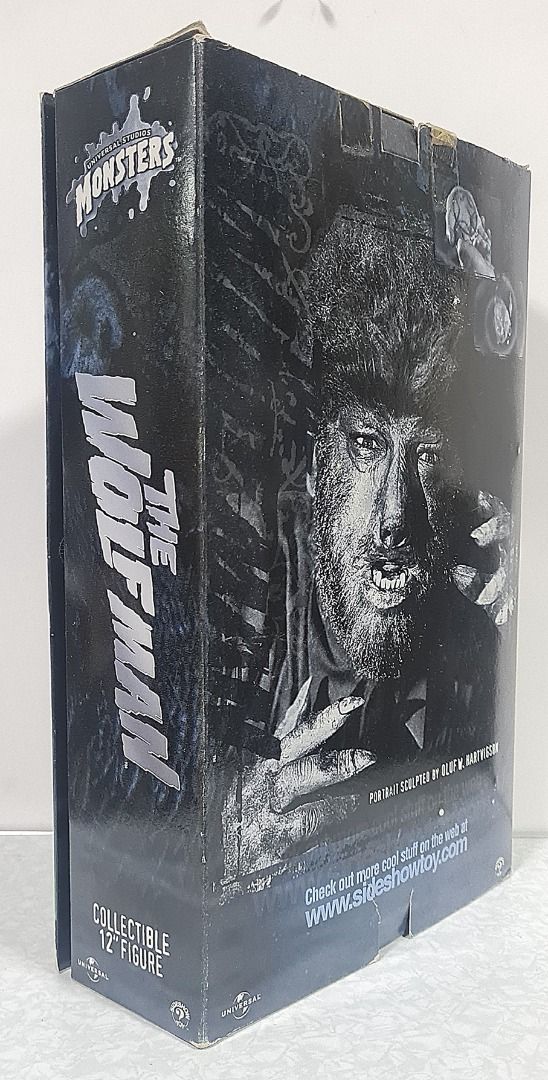 1/6 , 12 inch The Wolf Man , Lon Chaney Universal Studios Monsters ...