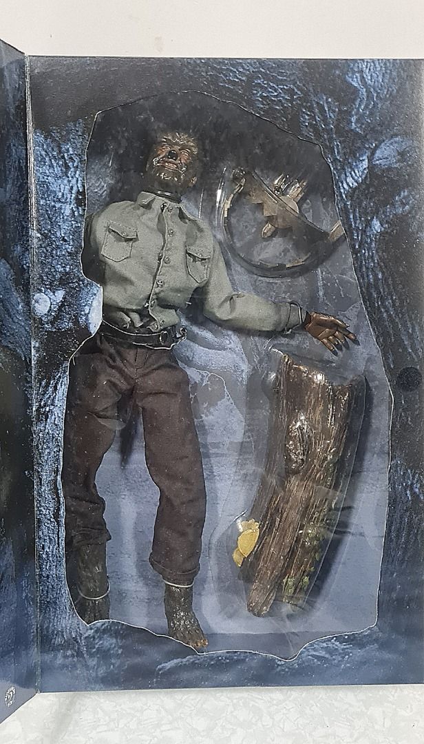 1/6 , 12 inch The Wolf Man , Lon Chaney Universal Studios Monsters ...