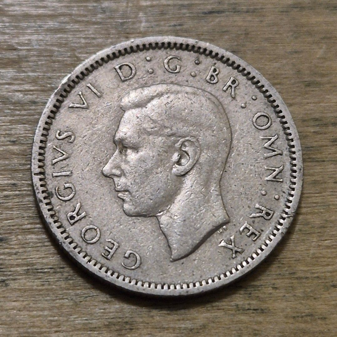 1948 Great Britain King George VI 6 Pence Coin, Hobbies & Toys ...