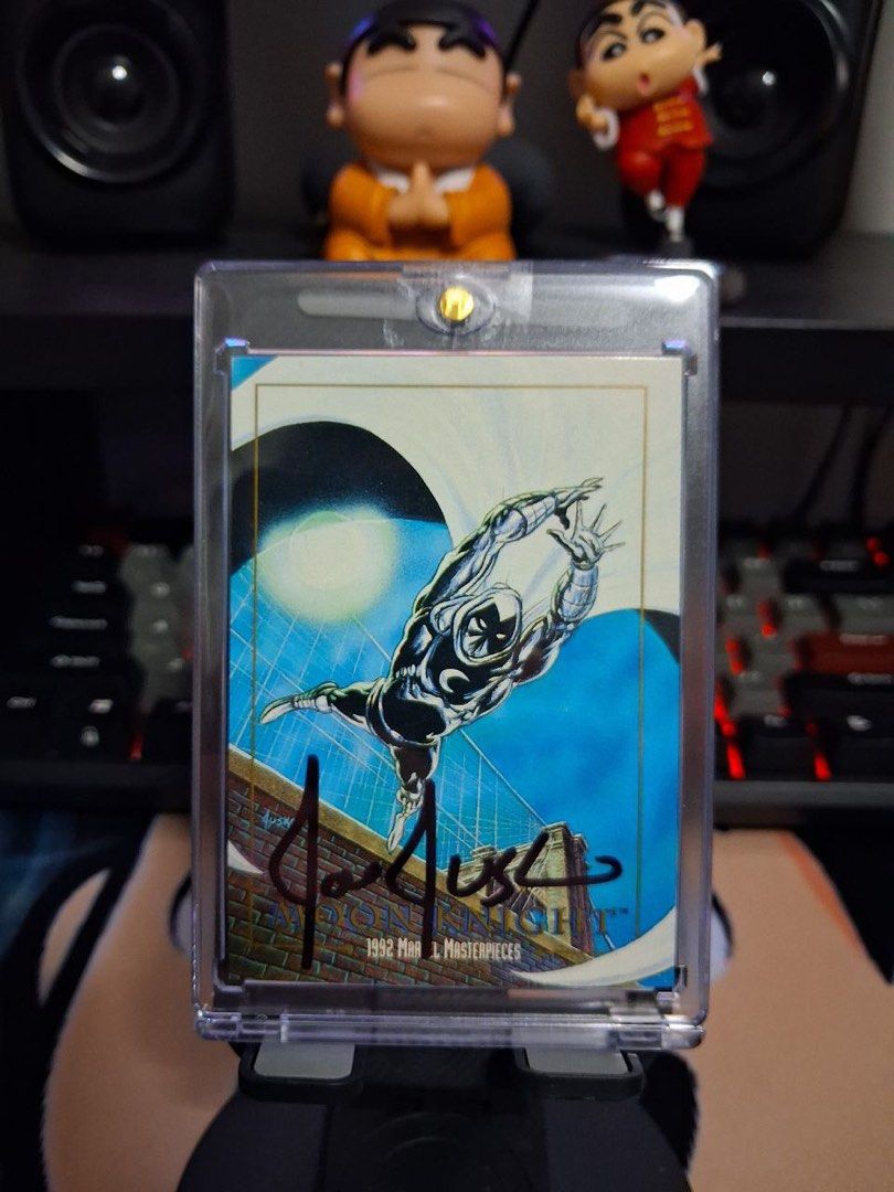 1992 Marvel Masterpieces Moon Knight Autograph Card, Hobbies & Toys ...