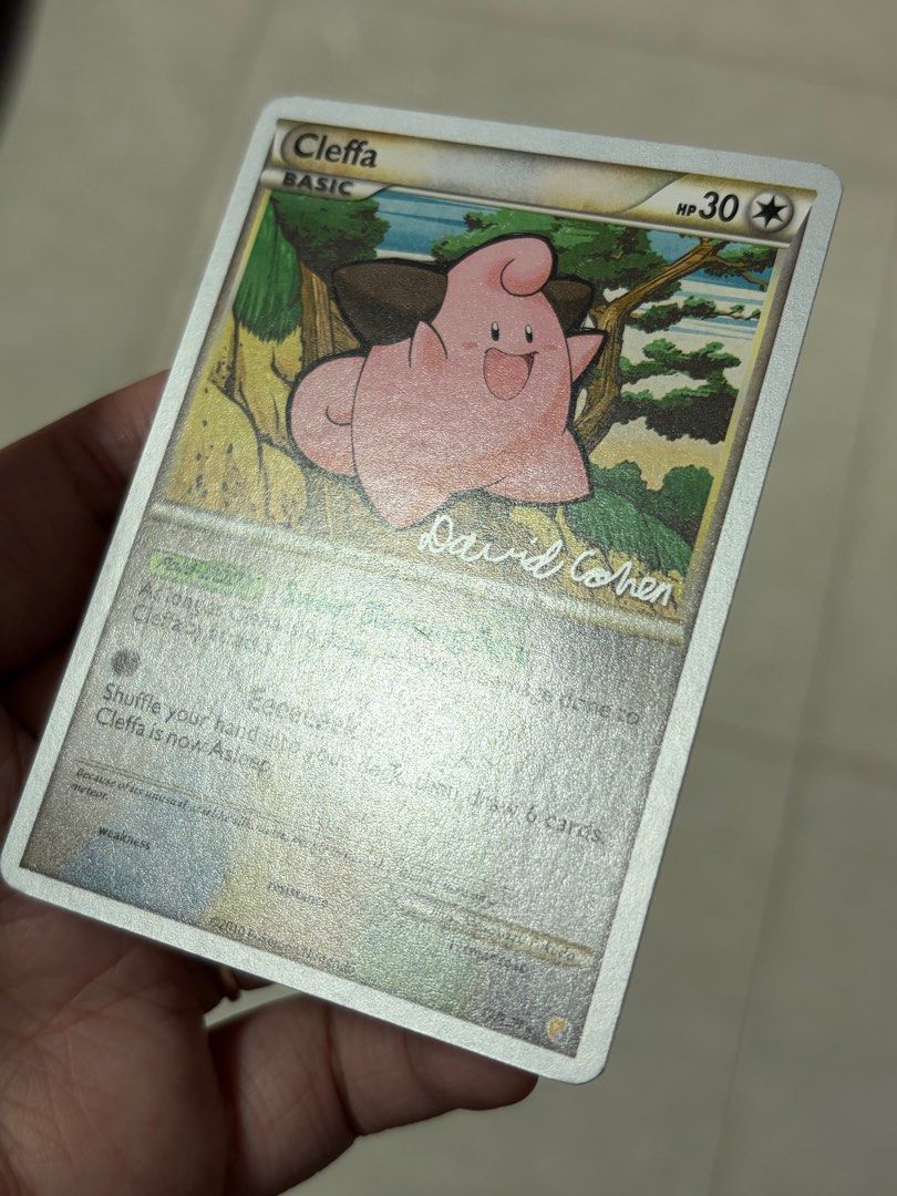 2011 Pokemon World Championships Cleffa Holo Card 17/123, Hobbies ...