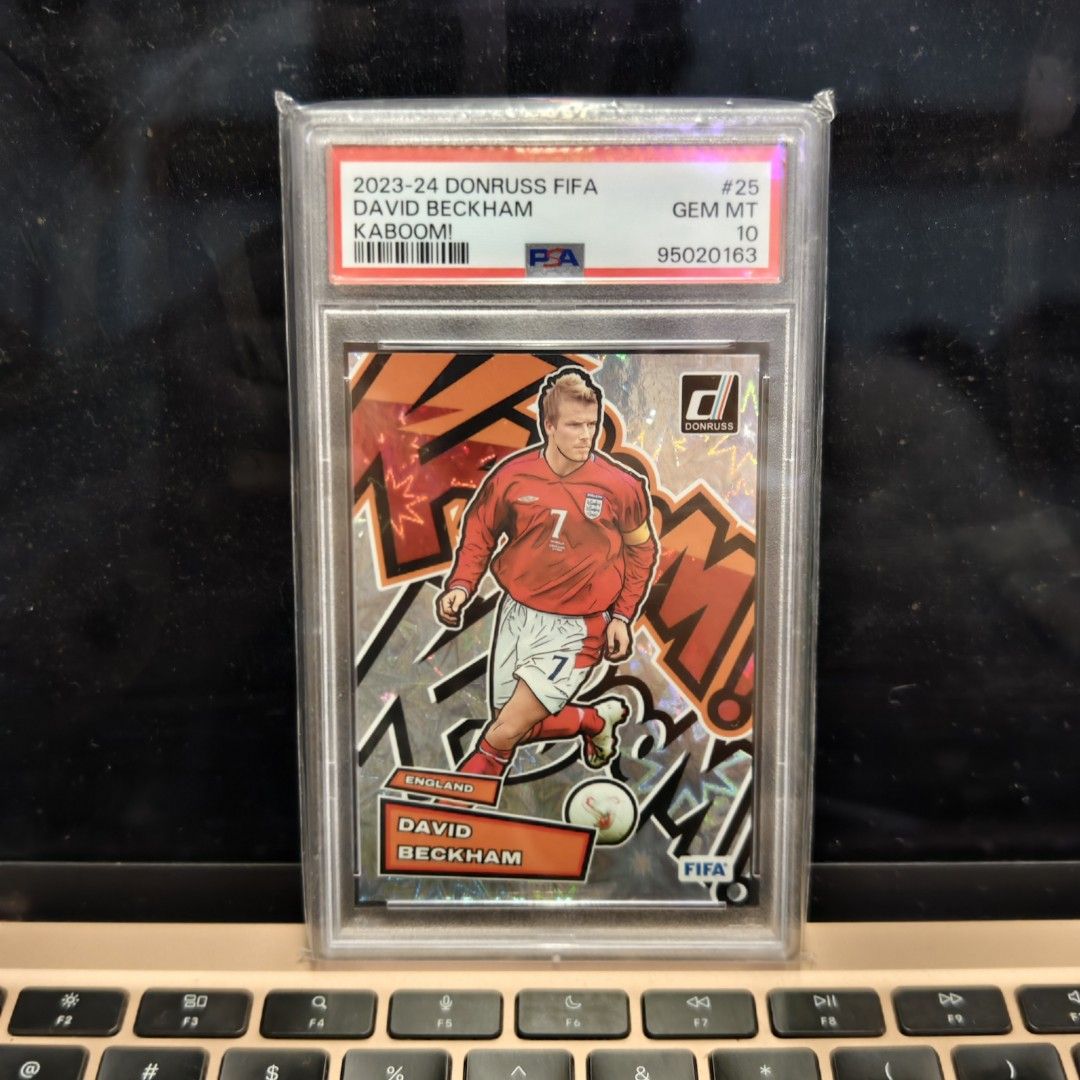 2023-24 Donruss FIFA David Beckham Kaboom! Card, Hobbies & Toys, Toys ...