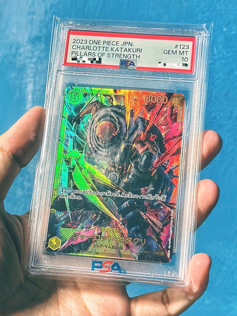 2023 One Piece JPN Charlotte Katakuri Pillars of Strength PSA 10 ...