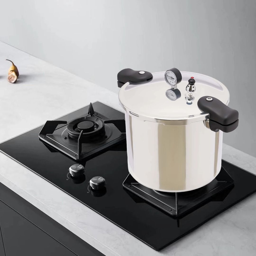 22L Pressure Cooker Aluminum Alloy Pressure Pot 90Kpa with Pressure ...