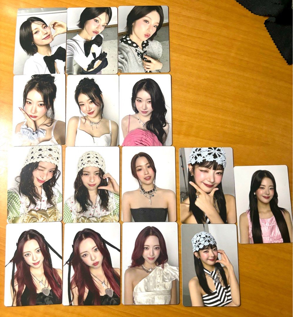 ITZY Japan 2nd Album Collector 日專 Japan store Lucky Draw 小卡一套 Yeji ...