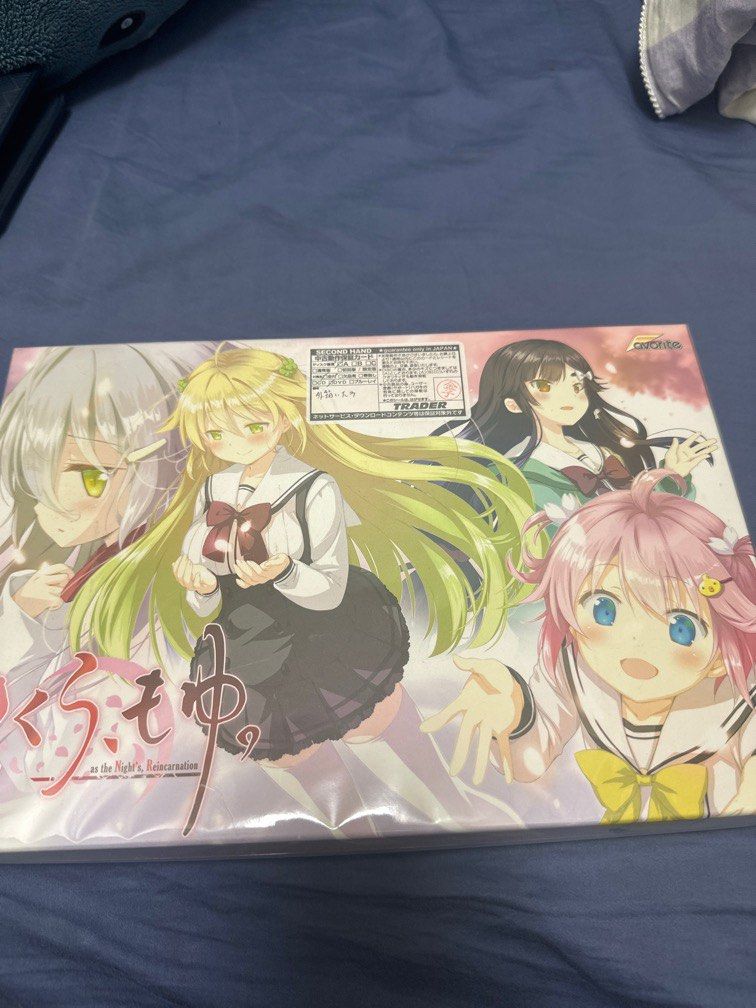 さくらもゆ galgame 光碟 櫻花萌放, 興趣及遊戲, 書本 & 文具, 漫畫 - Carousell