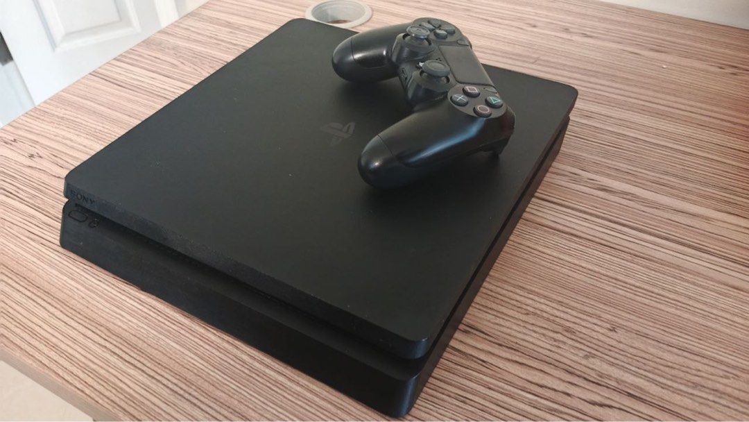 🎮 PS4 Phat 500GB + 1 Original Controller + Cables, Video Gaming, Video ...