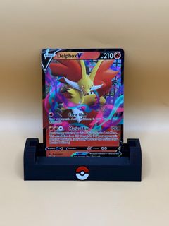 🔥 Ultra Rare | Delphox V 027/196 | Lost Origin | English | JR/LO-0001 ...