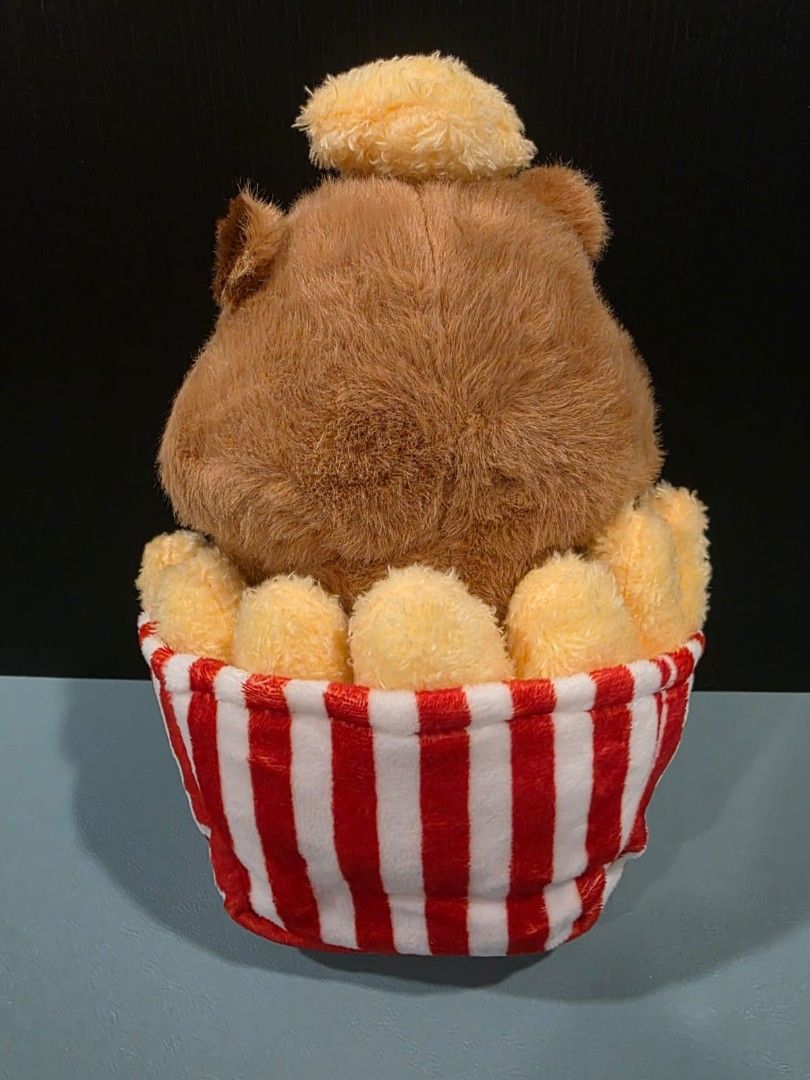 A Capybara Plush Toy in a Popcorn Tub, Hobbies & Toys, Toys & Games on ...